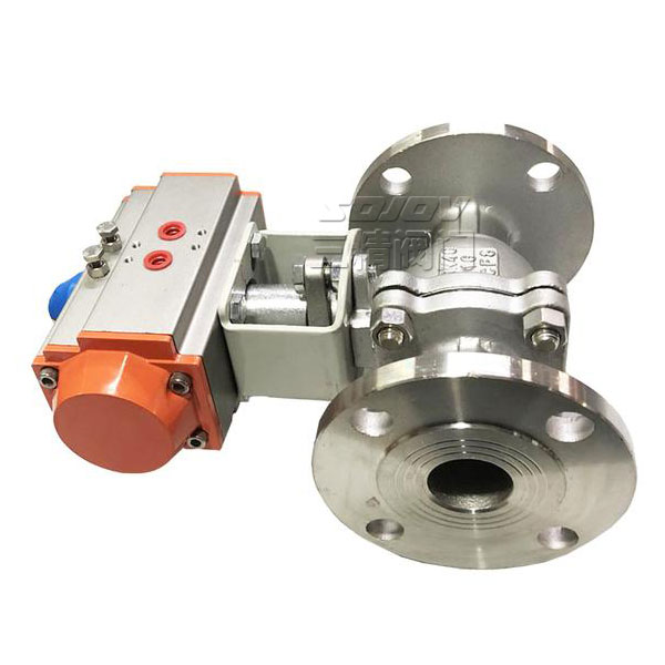 Q641F/PPL不锈钢气动球阀_浙江三精阀门有限公司