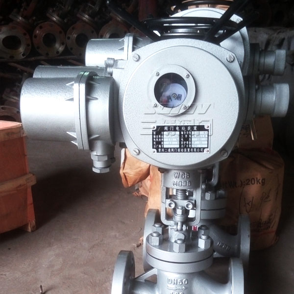 J941H电动法兰截止阀_浙江三精阀门有限公司